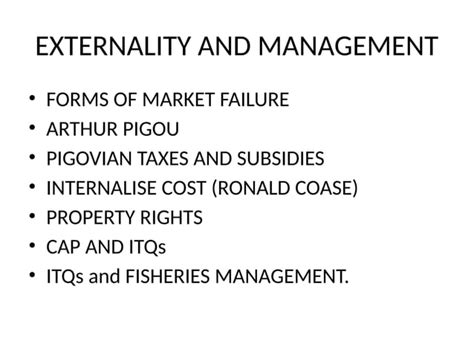 Presentation On Externality What Is Externality Pptx Environmental Services Industry