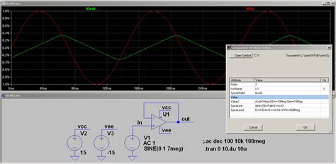 Operational Amplifier LTspice Op Simulation Electrical Engineering Stack Exchange