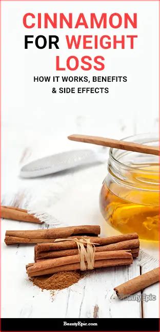 Cinnamon For Weight Loss How It Works Benefits And Side Effects