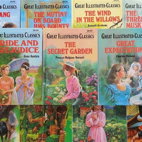 Illustrated Classics Etsy