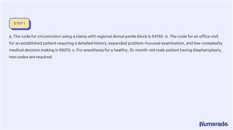 SOLVED Directions Use A CPT Manual To Obtain Codes Do Not Leave Any Blank Spaces And All