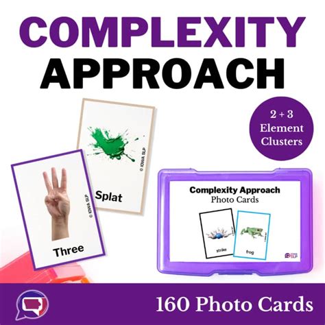Complexity Approach Speech Therapy Photo Cards 2 3 Element Clusters S