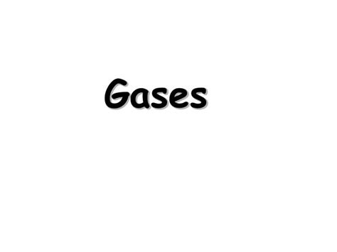 PPT Gases PowerPoint Presentation Free Download ID