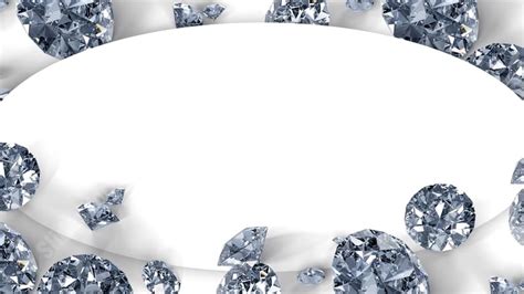 Best Blue Diamond Powerpoint Background For Presentation