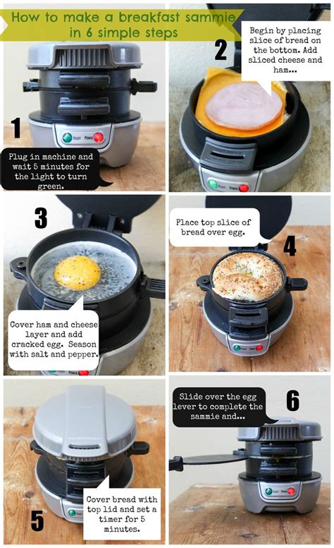 Hamilton Beach Breakfast Sandwich Maker Giveaway Egg Sandwich Maker