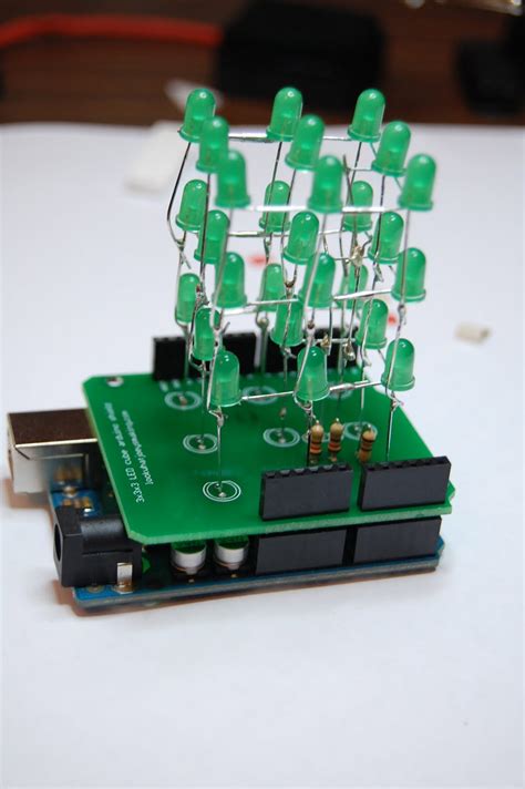 Look What Joeys Making Order Your 3x3x3 Led Cube Arduino Shield Today