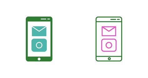 Unique Mobile Applications Vector Icon 34693605 Vector Art At Vecteezy