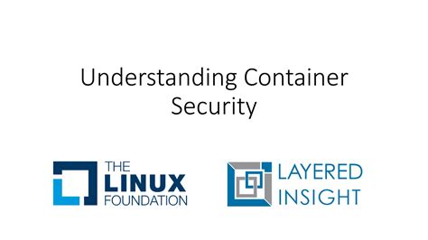 Understanding Container Security Pptx