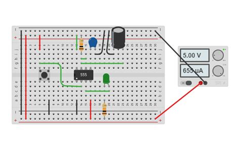 Circuit Design Circuito 555 Tinkercad