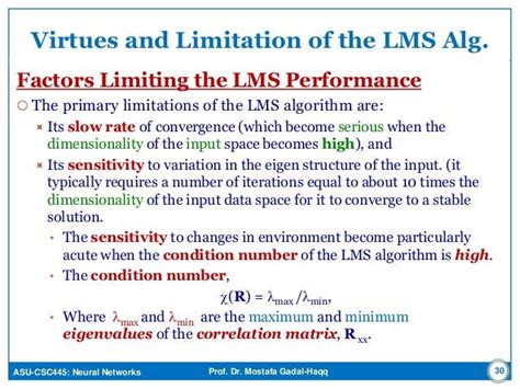 Neural Networks Least Mean Square Lsm Algorithm Pdf