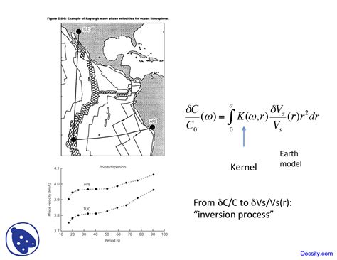 Inversion Process Seismology Lecture Slides Docsity