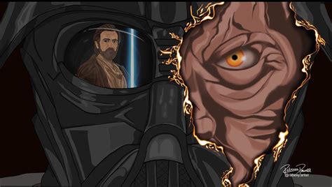 Obi Wan Kenobi Vs Darth Vader By Rebs01 On Deviantart