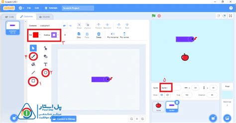 آموزش ساخت بازی مار با اسکرچ ویدئوی آموزشی پل استار