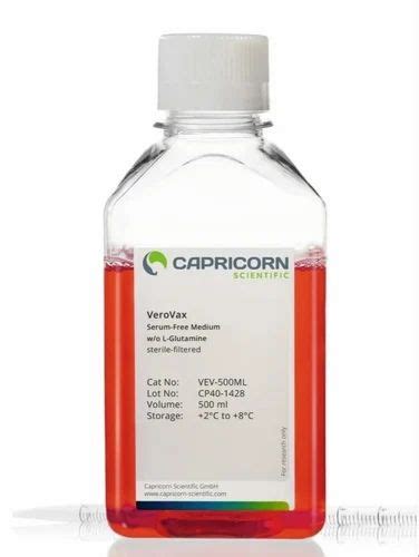 Vero Vax Culture Media Packaging Size 500ml At ₹ 8000 Bottle In