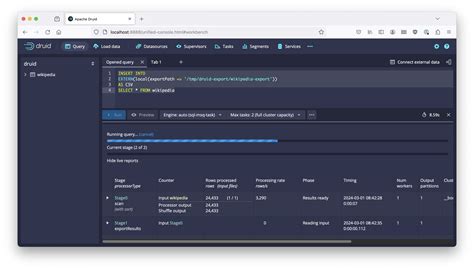 New In Druid 29 Exporting Query Results