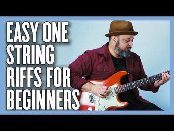 Easy One String Guitar Riffs For Beginners Satisfaction Running Down A Dream More Guitar