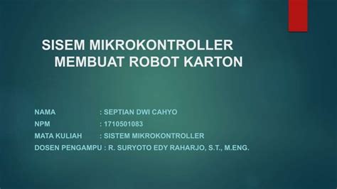 Ppt Robot Ppt
