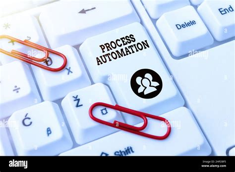 Writing Displaying Text Process Automation Business Showcase