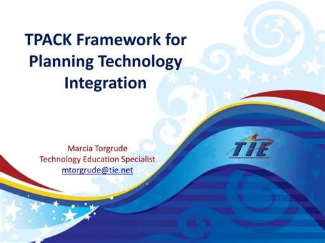 Ppt Tpack Framework For Planning Technology Integration Powerpoint