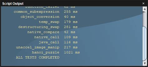 Quickscript And The Script Console Se3docs