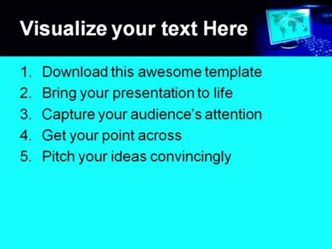 Binary Concept Computer Powerpoint Templates And Powerpoint Backgrounds Powerpoint Slide