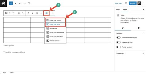 How To Add Rows And Columns To A Table Tableberg