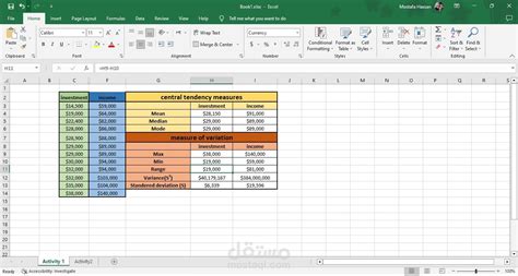 Comprehensive Data Analysis Project مستقل