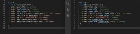 Syntax Highlighting Messes Up When Expressions Contain ` ` · Issue 2056 · Dart Codedart Code