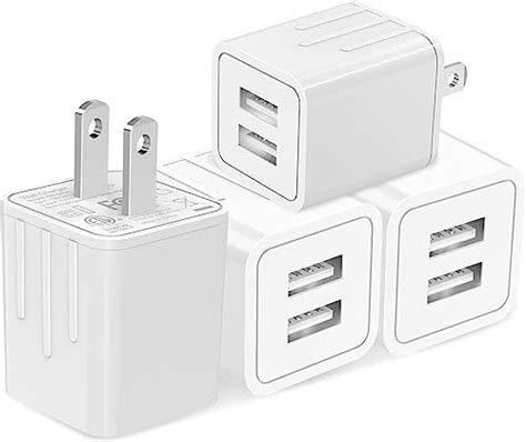 Amazon Com X Edition Wall Charger Pack A Dual Port Usb Power Adapter Plug Charging Block