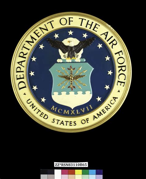 Department Of The Air Force Seal National Museum Of American History