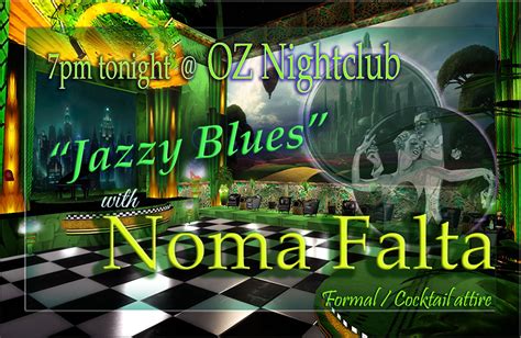 Noma Falta At Oz Wednesday May 16 7pm Slt Calas Galadhon Park