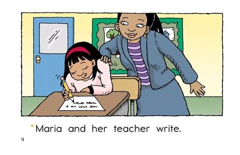 RAZ B 16Maria and Her Teacher 玛丽亚