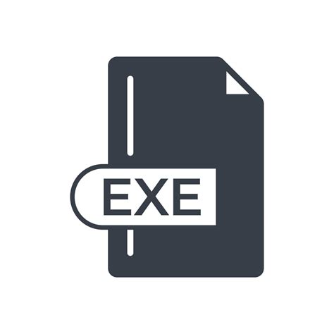 Exe File Format Icon Exe Extension Filled Icon 15426532 Vector Art At Vecteezy