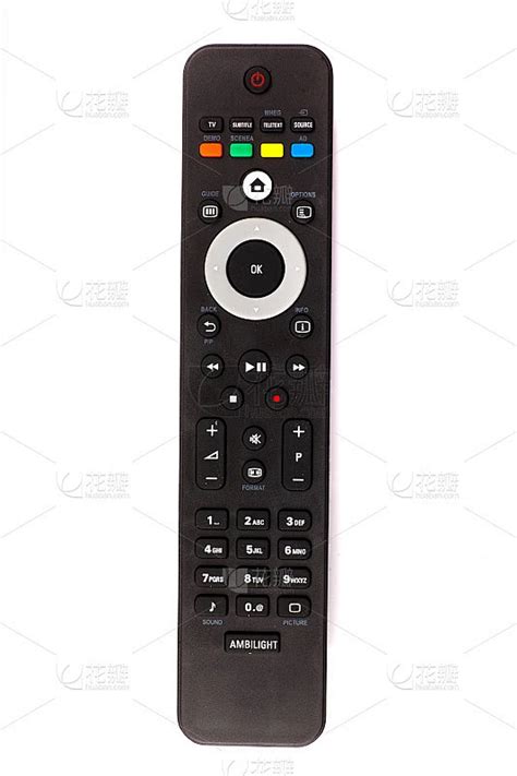 白色背景的无名电视遥控器素材 花瓣网