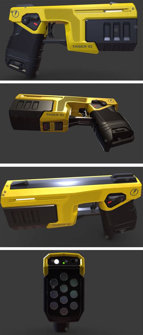 Axon Recently Unveiled The Less Lethal Taser 10