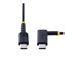 Startech Cm Usb C Fast Charge Right Angle Charging Cable R Ccr C Usb Cable Mwave