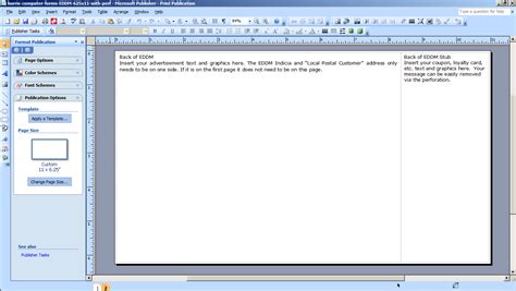 how to print a two sided document using microsoft word or publisher