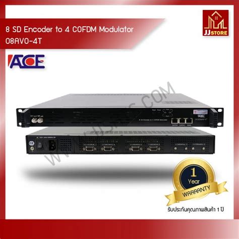 8 SD Encoder To 4 COFDM Modulator Jjsats