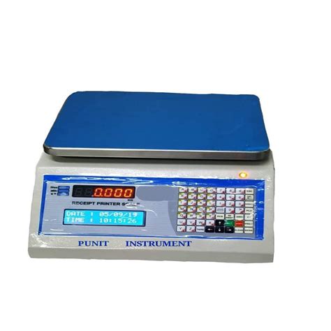 Pinnacle Barcode Label And Billing Scale Size 250300mm 40kg At