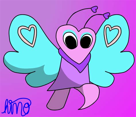 Fanart Of Flutter From Dandys World By Hinoplaytime On Deviantart