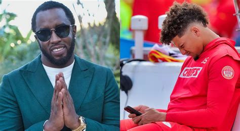 Patrick Mahomes Tried Quietly Deleting Suspicious Tweet About P Diddy
