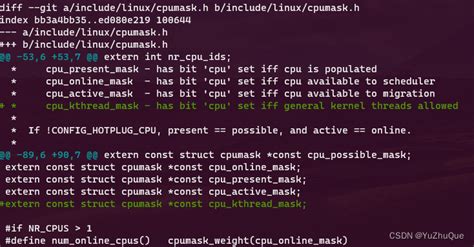 内核线程绑定指定的 Cpu 核内核线程绑定cpu Csdn博客