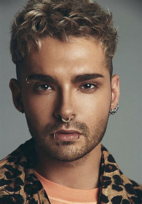 Bill Kaulitz Billkaulitz Face Peircings Mens Piercings Nose Piercing Tokio Hotel Male