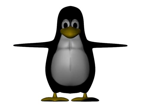 Tux Model Works In Progress Blender Artists Community