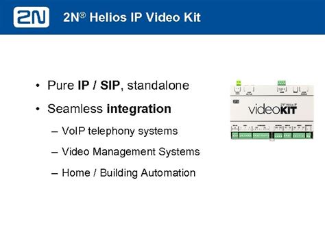 N Helios IP Video Kit