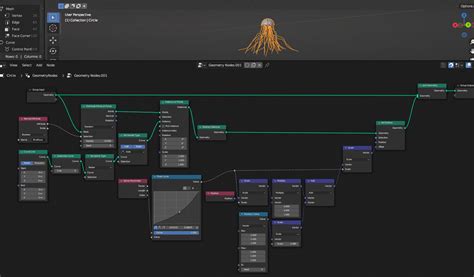 Controlling The Direction Of The Splines Geometry Nodes Modeling