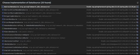 jdbc connection과 datasource