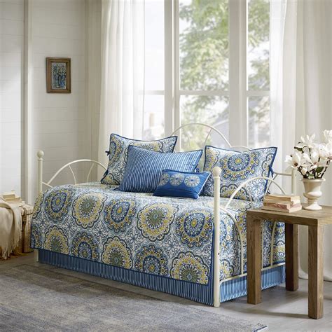 Mk Collection Daybed Coverlet Bedspread Set Stripe Plaid