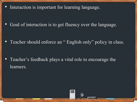 Classroom Interaction Ppt
