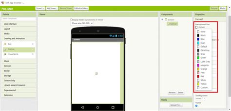 Jogo Do Pac Man No App Inventor Act